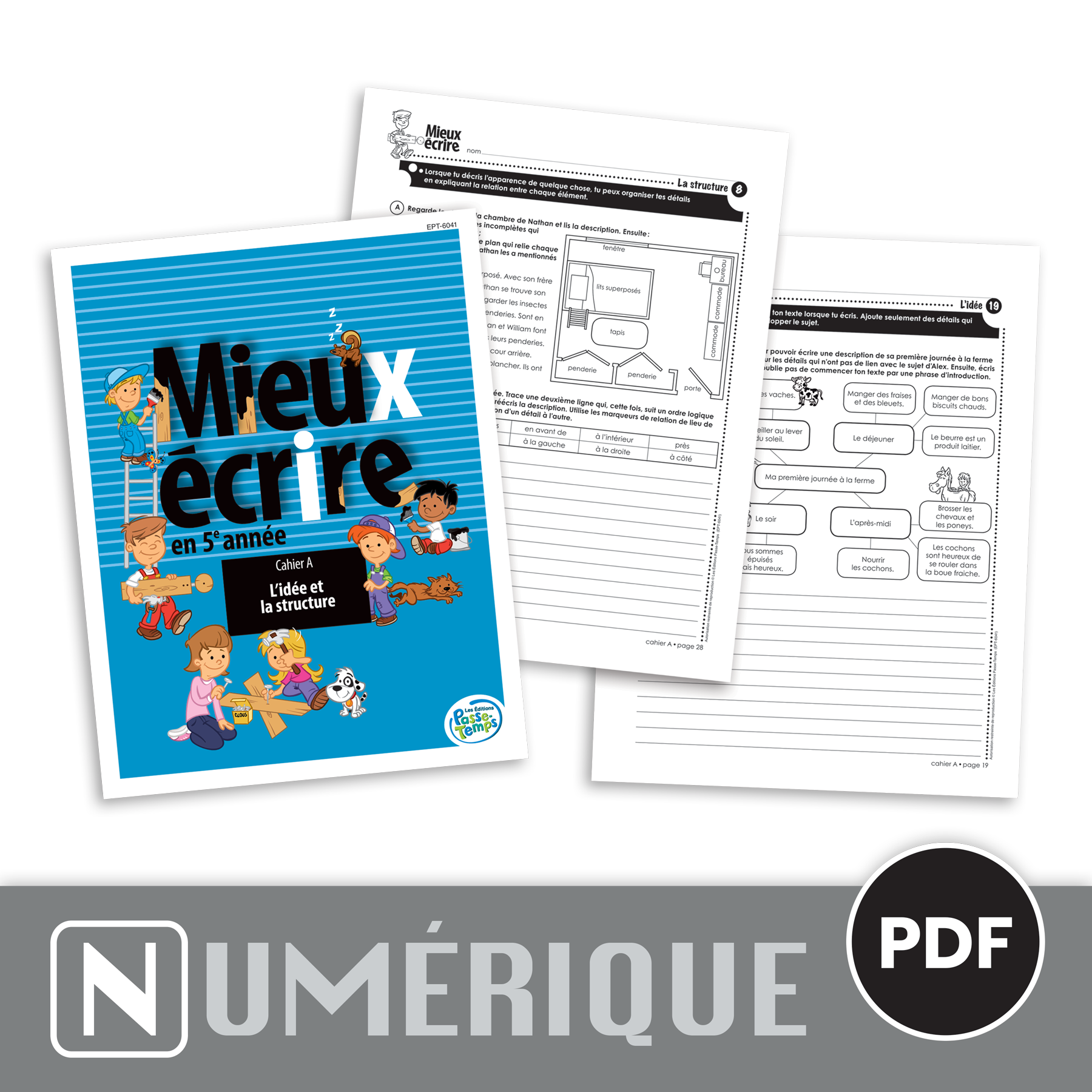 Mieux écrire - 5e année - Cahier A - Version numérique – Les Éditions ...