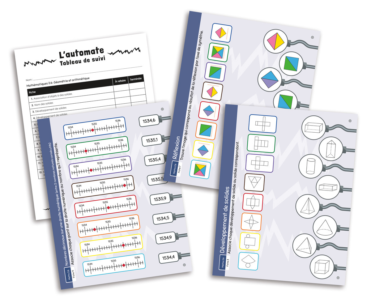L'automate - Ensemble Mathématiques (2e cycle - Séries 2.6 à 2.8 ...