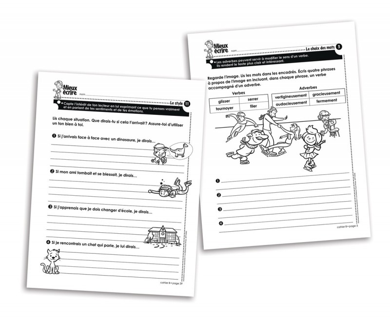 Mieux écrire - 3e année - Cahier B - Version numérique