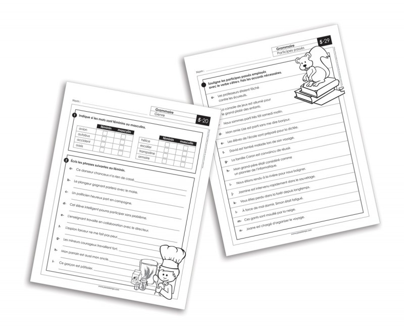 Français 5 - Grammaire - Version numérique