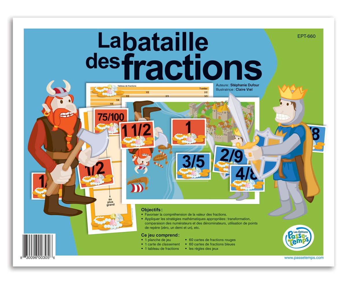 Déducatif - Fractions