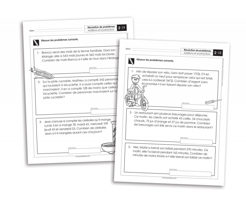 Mathématiques 2 - Résolution de problèmes 2 - Version numérique
