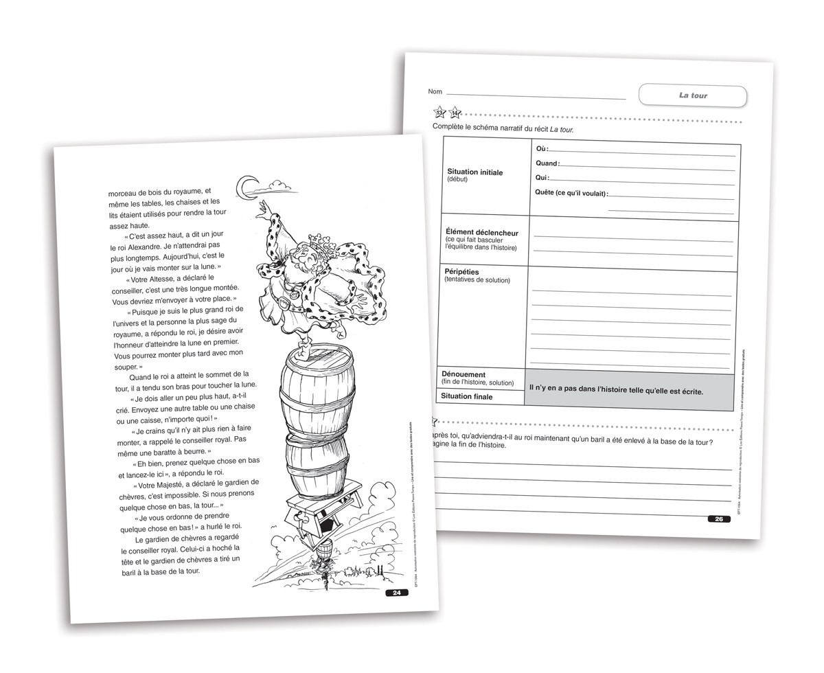 Lire et comprendre avec des textes gradués - 5e année - Cahier 2 ...