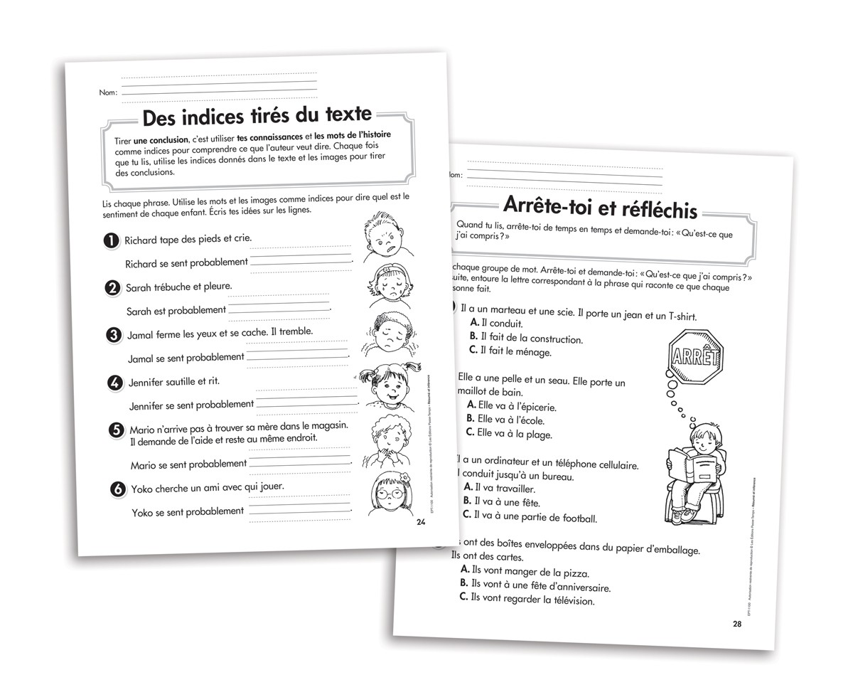 Habiletés de lecture - 1er cycle - Résumé et inférence - Version numérique