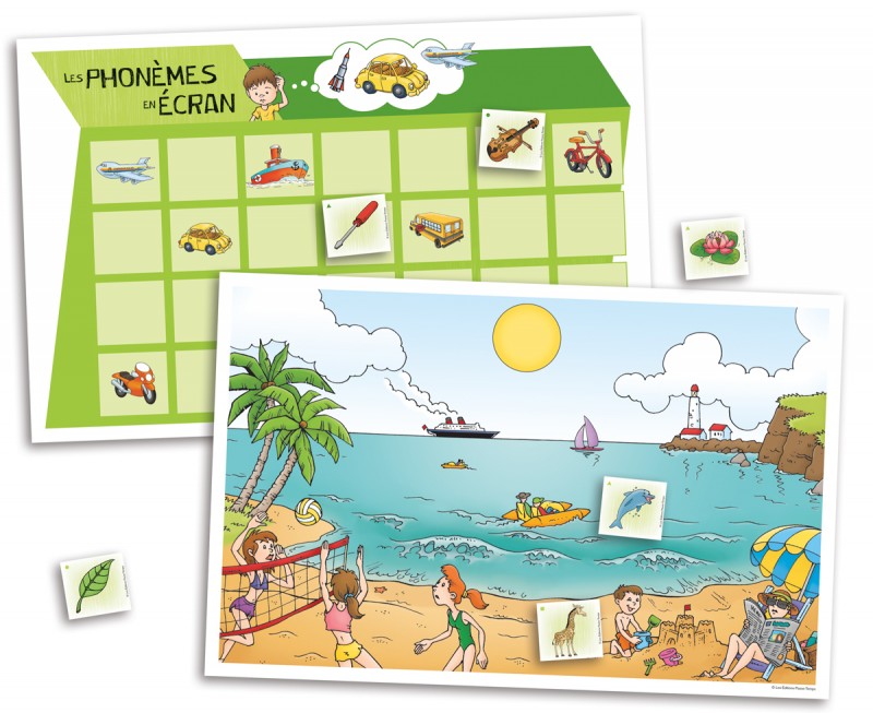 Les phonèmes en écran (ensemble complet) - Orthophonie - Éditions Passe ...