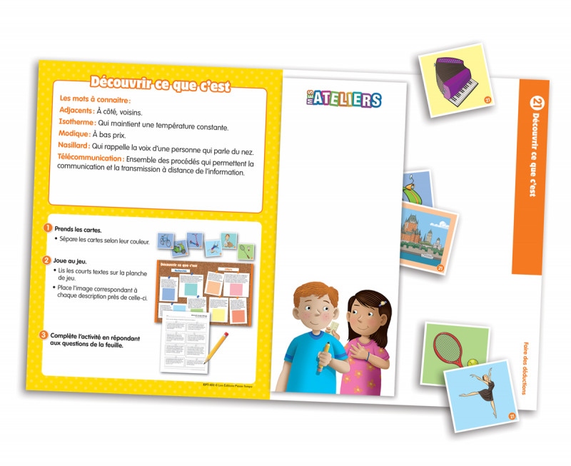 Mes ateliers : Habiletés de lecture 4 - Primaire - Éditions Passe-Temps