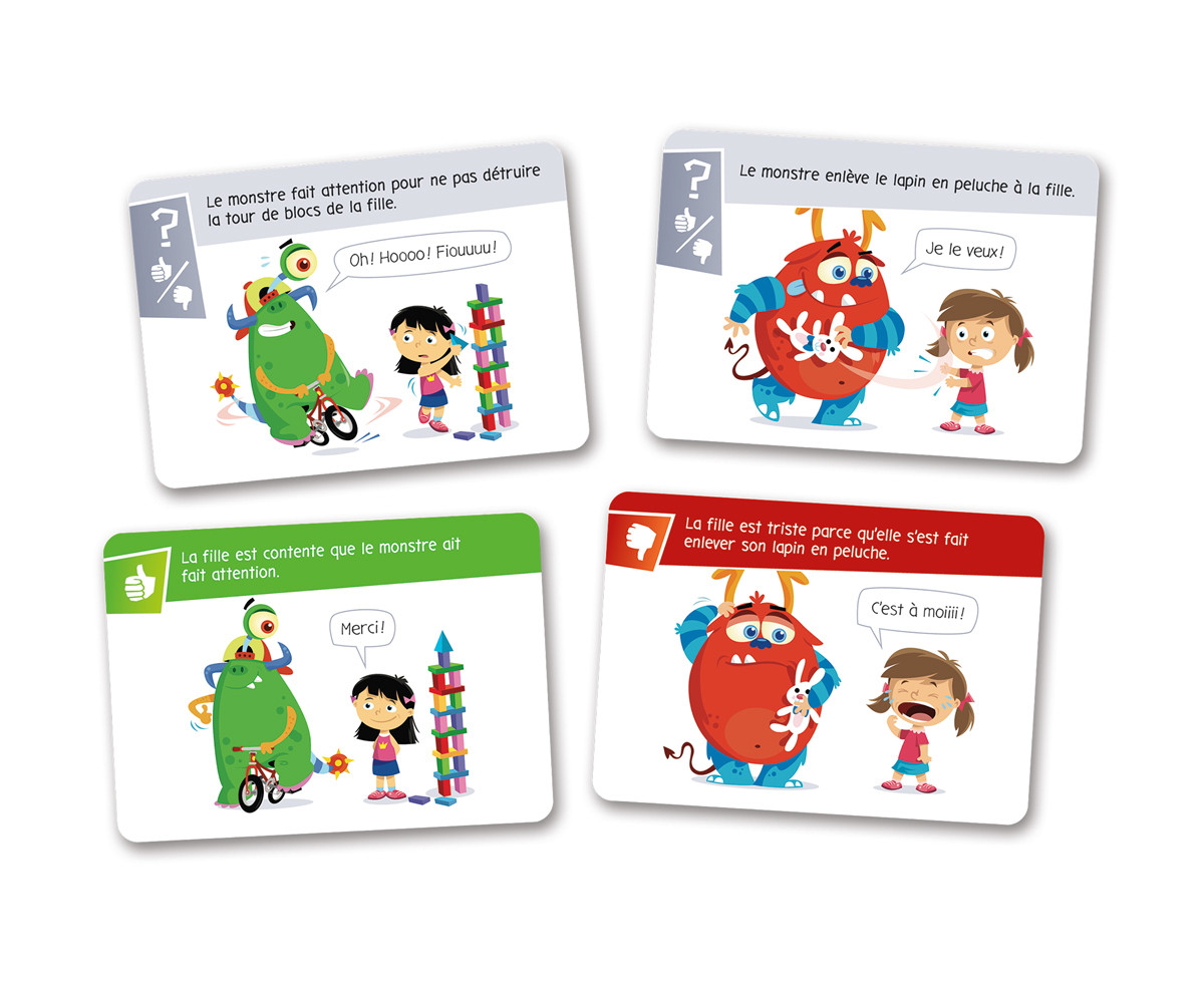 L'école des monstres - Jeu éducatif - Éditions Passe-Temps