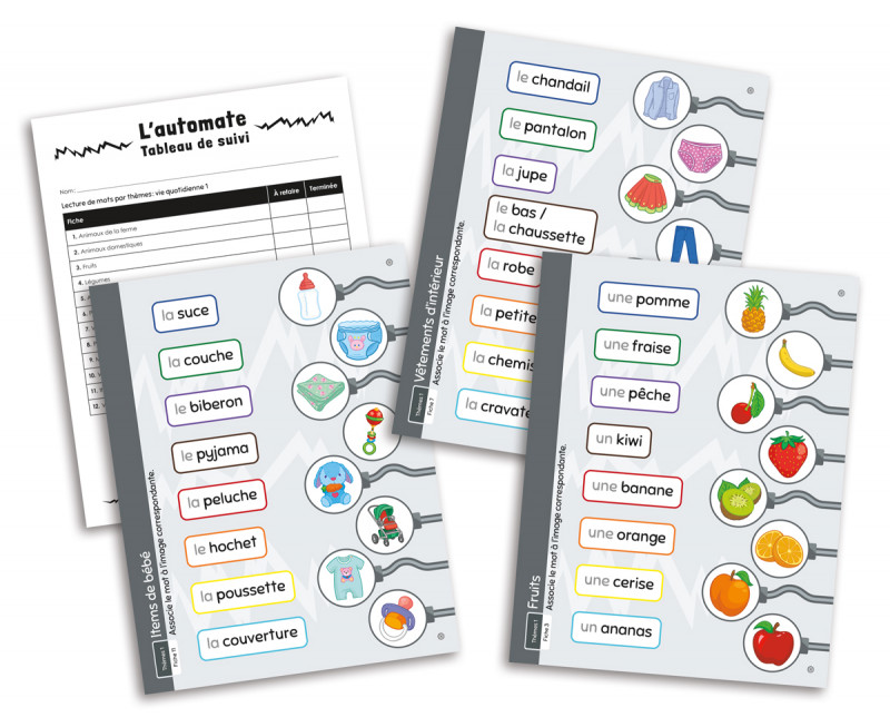 L'automate - Ensemble Lecture de mots par thèmes - Hors Québec ...