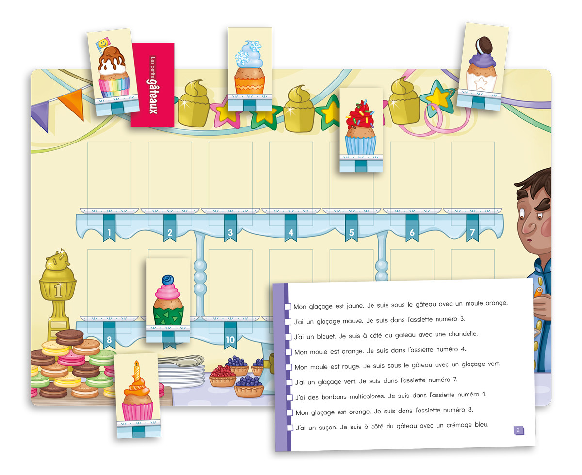 Les petits gâteaux - Primaire - Éditions Passe-Temps