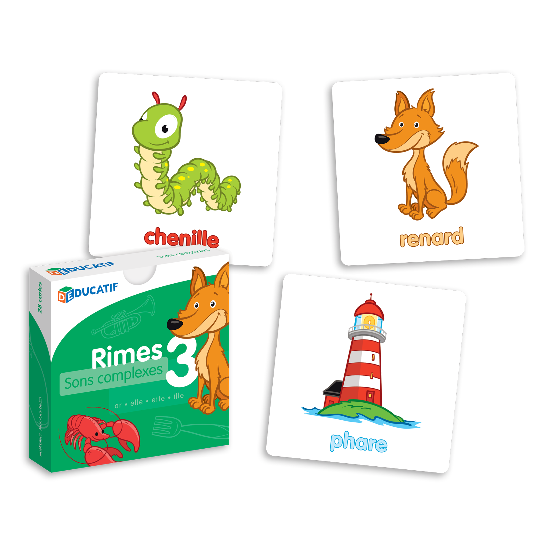 Déducatif - Rimes 3 (Sons complexes) – Les Éditions Passe-Temps